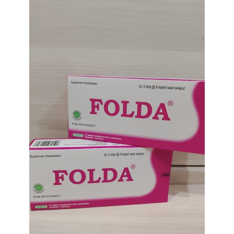 Jual FOLDA TABLET ( multivitamin ibu hamil ) | Shopee Indonesia