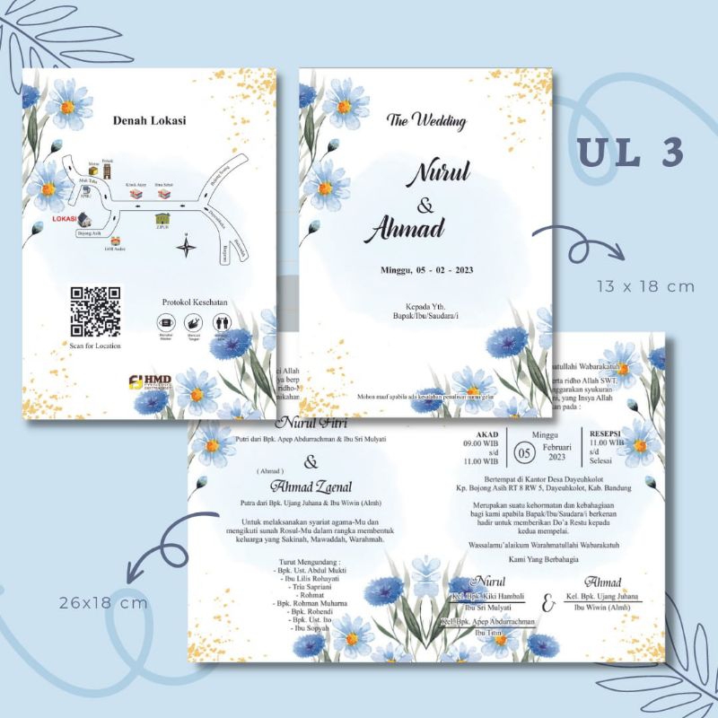 Jual Undangan pernikahan undangan khitanan undangan murah undangan lucu ...