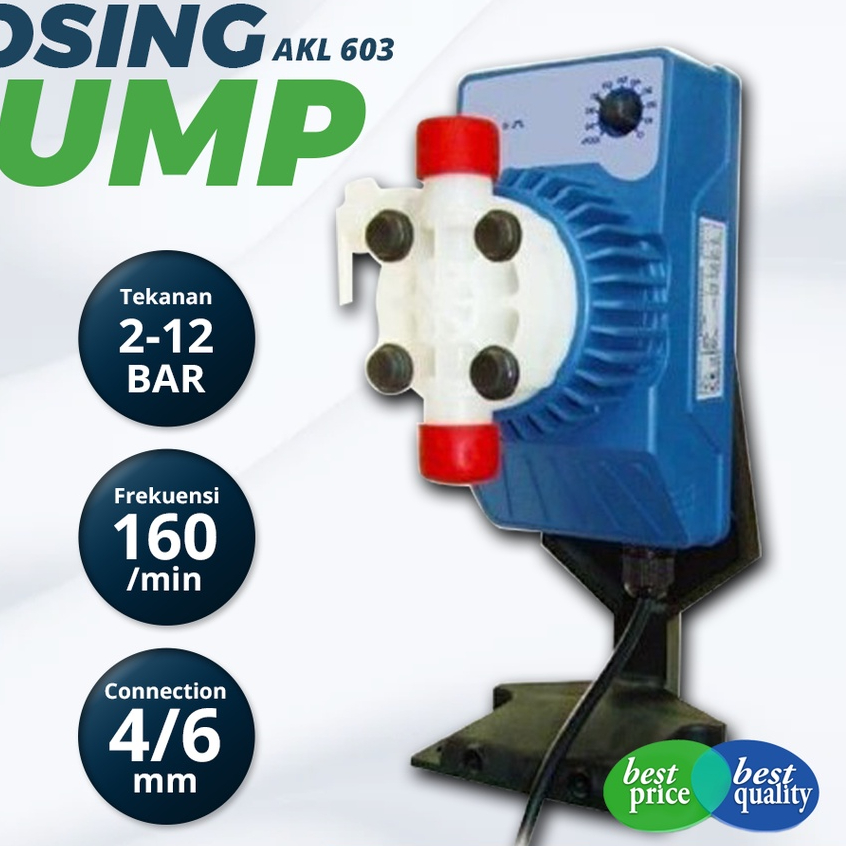 Jual Dosing pump SEKO TEKNA EVO AKL 603 pompa chemical kimia dossing ...
