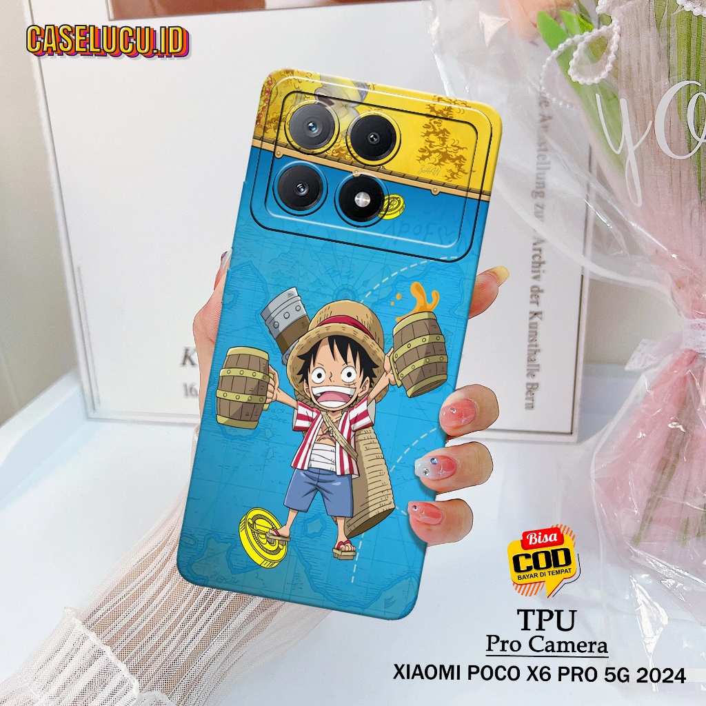 Jual Casing Hp Xiaomi Poco X6 Pro 5G 2024 Terbaru - Fashion Case Anime ...