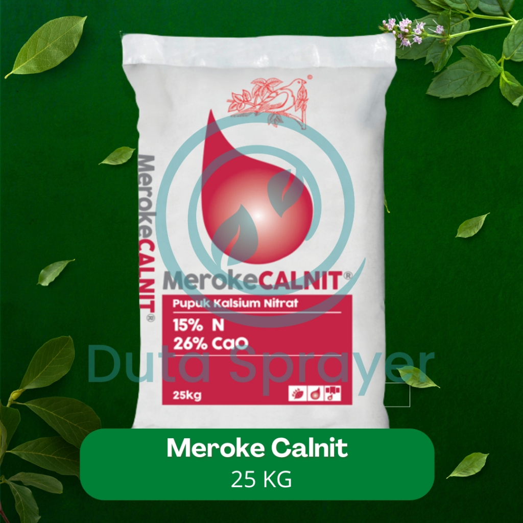 Jual MEROKE CALNIT 1 kg - KALSIUM NITRAT HIDROPONIK Kemasan Pabrik 1kg ...