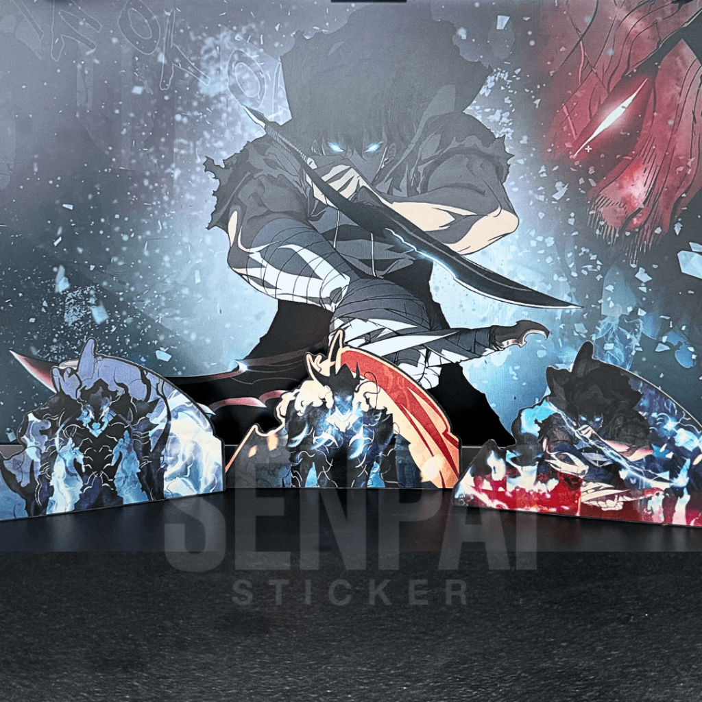 Jual SENPAI STICKER Stiker Anime 3D LAIN TER MURAH | Saitama Rick Morty ...