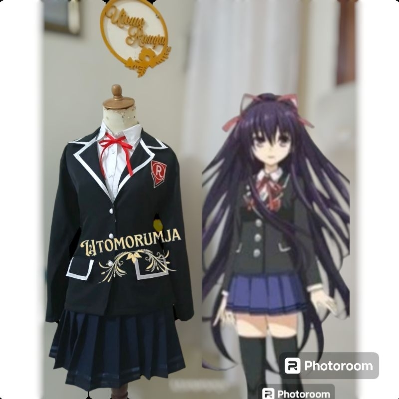 Jual utomorumja Date A Live Itsuka Shido, Tokisaki Kurumi Seifuku ...
