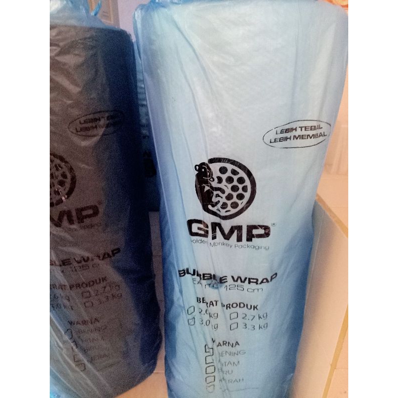 Jual Bubble Wrap GMP 125cm x 50meter x 3kg premium | Shopee Indonesia