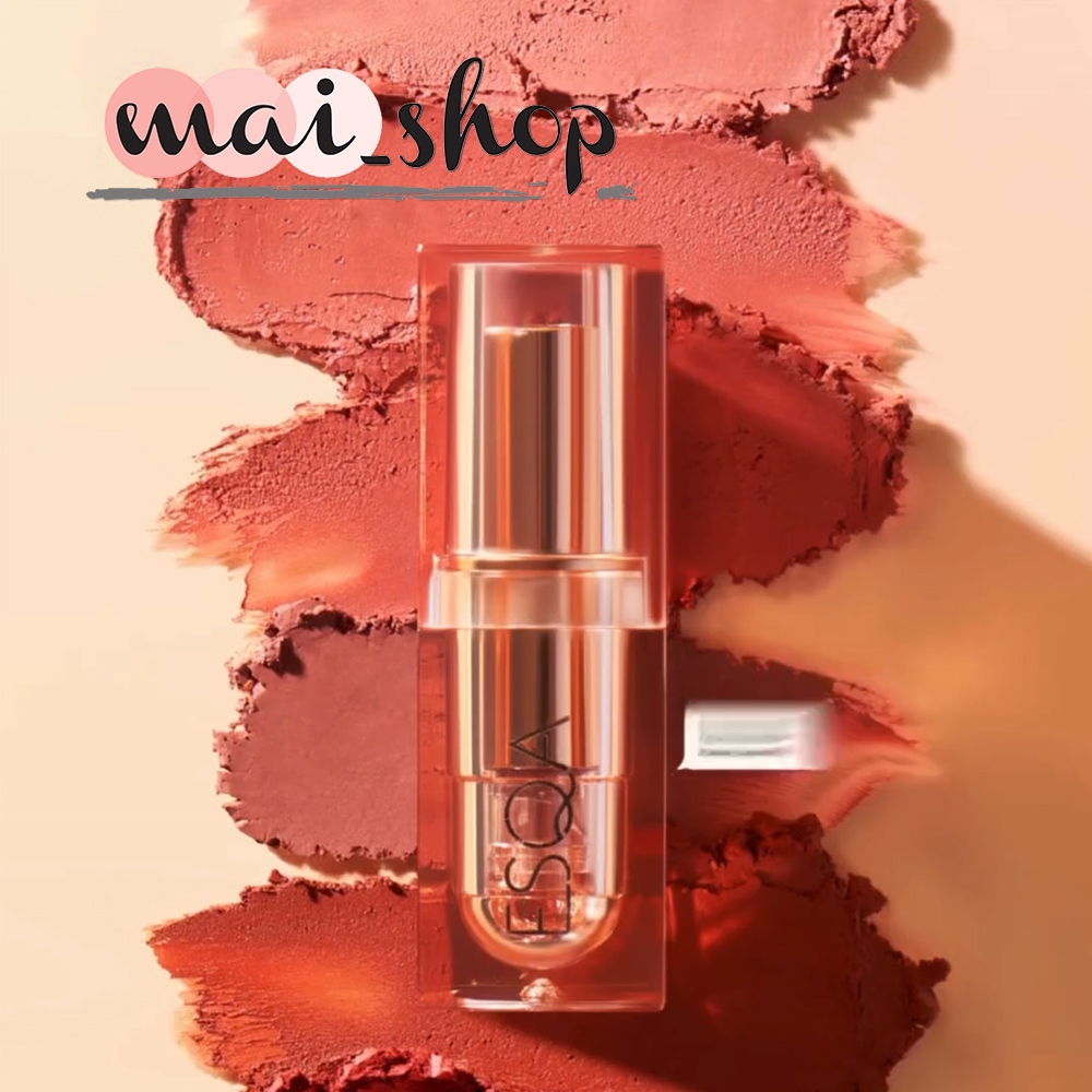 Jual ESQA Cloud Kiss Refillable Powder Lipstick | Shopee Indonesia