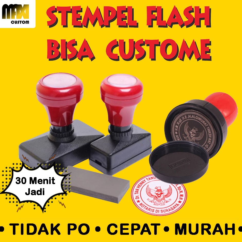 Jual Kejar Irit Stempel stempel custom stempel nama stampel custom ...
