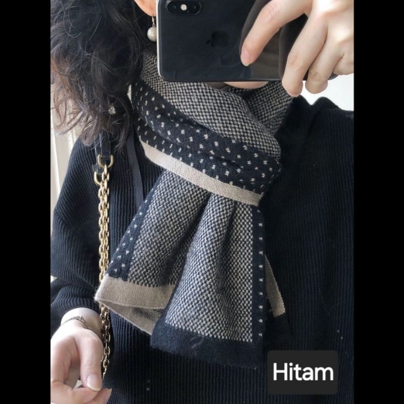 Jual Syal Musim Dingin / Winter Scarf / syal winter 015 | Shopee Indonesia