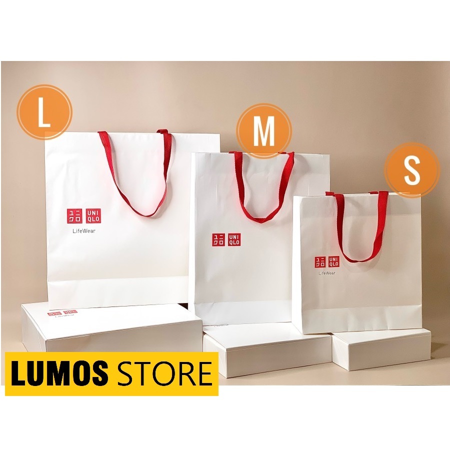 Jual Paper bag Kotak kado Uniqlo gift box Premium original | Shopee ...