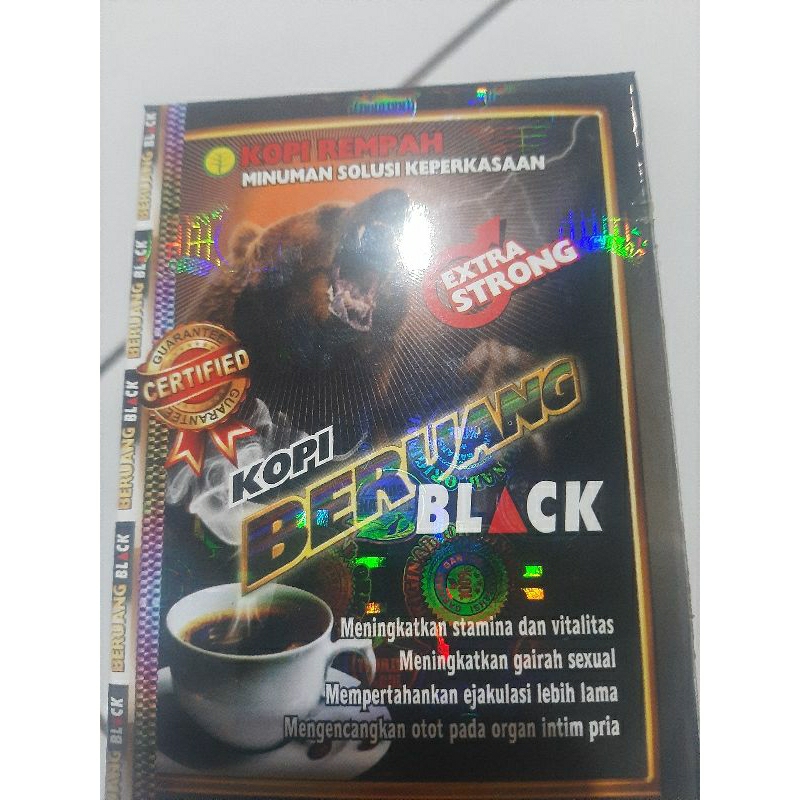 Jual kopi terbaik pria kuat dan tahan lama beruang hitam extra strong ...