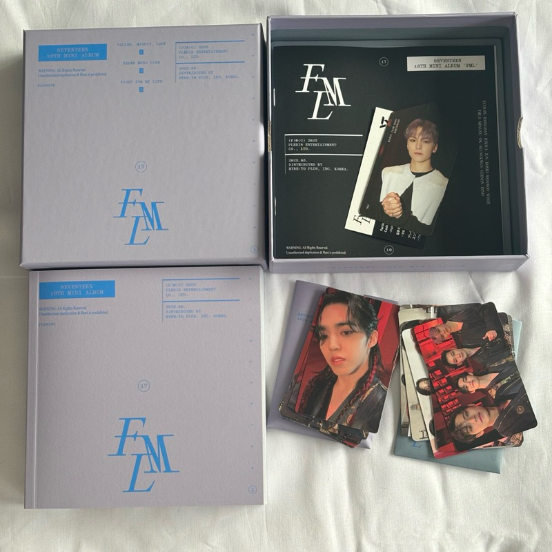 Jual PRELOVED SEVENTEEN FML DELUXE VER. UNSEALED FULL SET SVT | Shopee ...