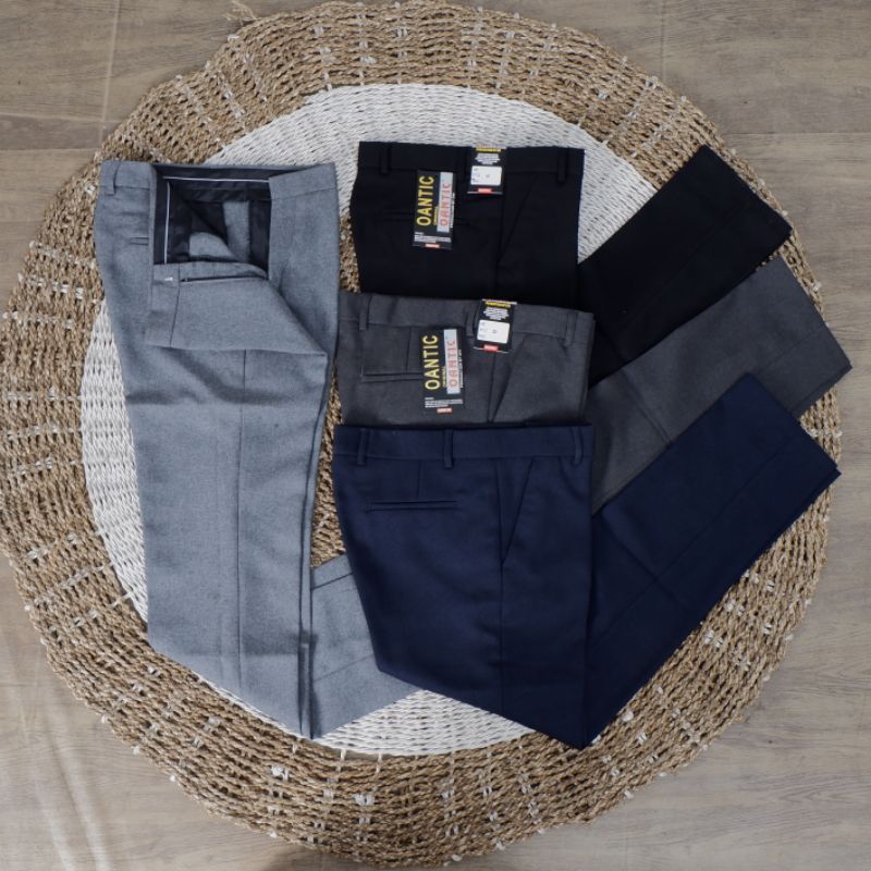 Jual CELANA KANTOR SLIMFIT FORMAL PRIA BAHAN DASAR WOL EXPANDER | Shopee Indonesia