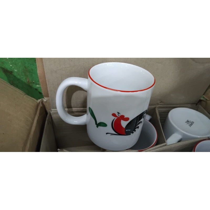 Jual Mug keramik Ayam Jago ( per lusin ) | Shopee Indonesia