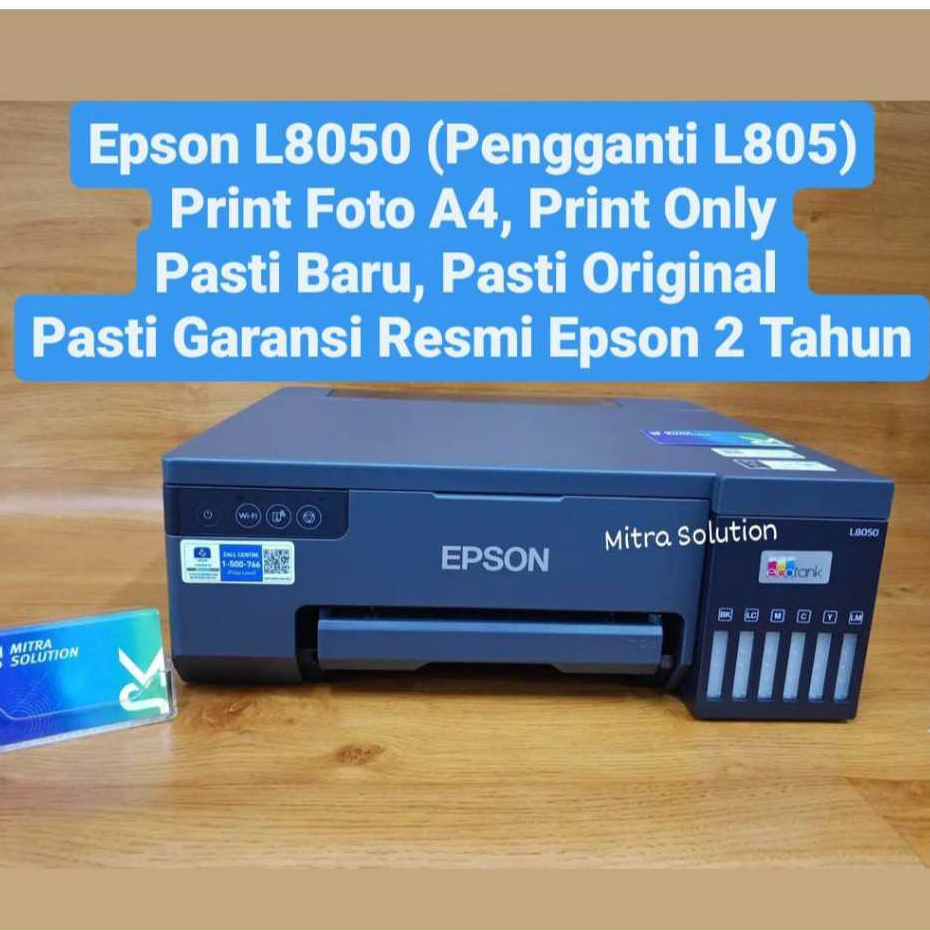 Jual Printer Epson l805 baru L 805 L-805 L8050 Original Baru Garansi ...