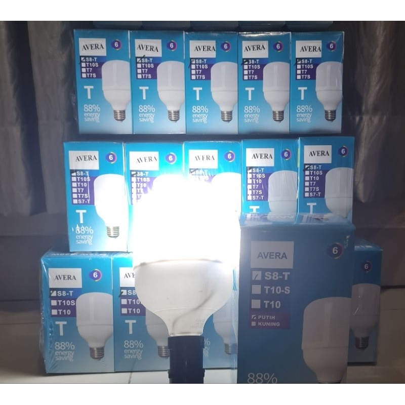 Jual PAKET 10 PCS LAMPU TABUNG LED 40 WATT AVERA HEMAT ENERGI 88% SUPER TERANG | Shopee Indonesia