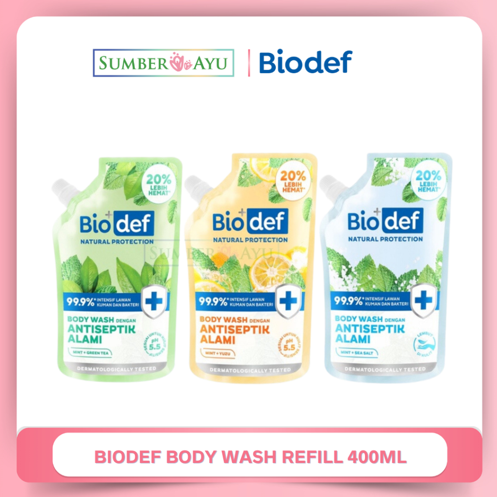 Jual BIODEF BODY WASH REFILL 400ML | Shopee Indonesia