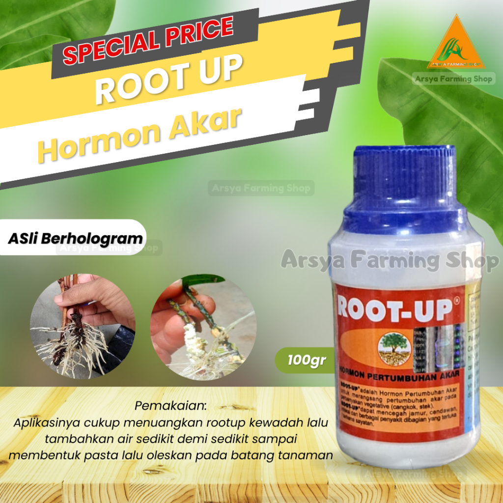 Jual Root Up 100 Gram Hormon Pertumbuhan Akar - Rootup | Shopee Indonesia