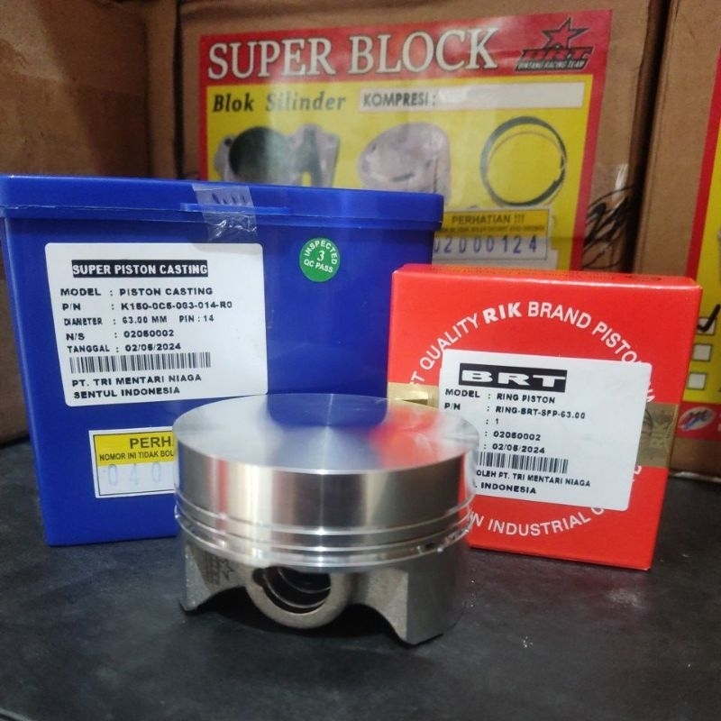 Jual Piston BRT 52 53 54.5 55 55.25 57 58 59 60 61 62 63 64 65 67 68 69 ...