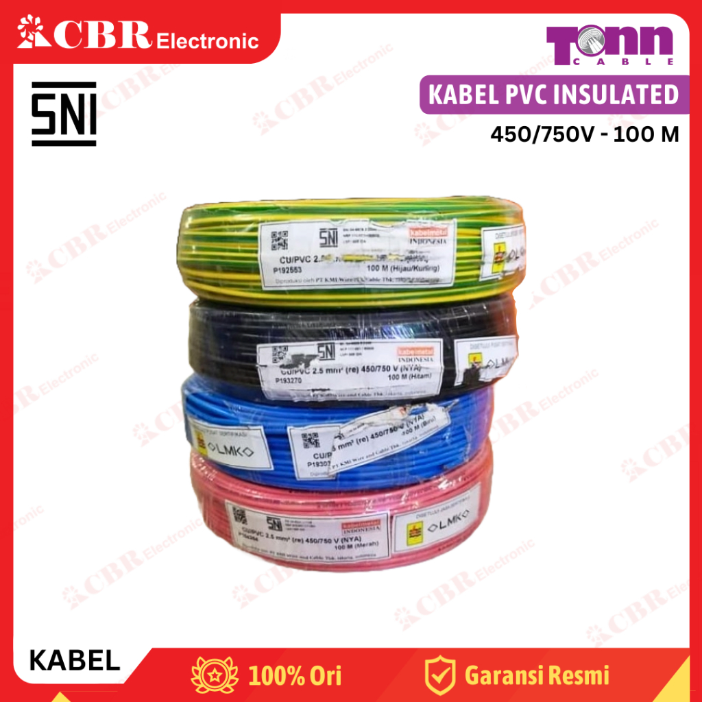 Jual Kabel TONN 100 Meter - Kabel Listrik Kawat SNI | Shopee Indonesia