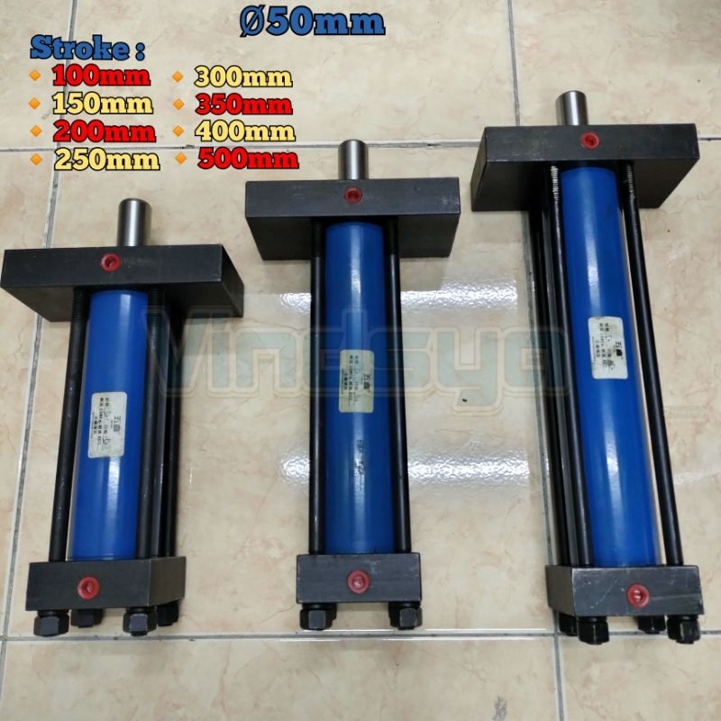 Jual Hidrolik D50X200 mm 14MPa Hidrolik Cylinder Hydraulic Oli | Shopee Indonesia