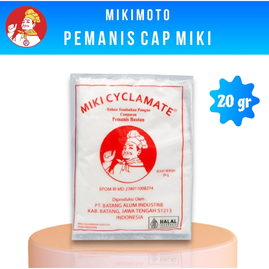 Jual MIKI Cyclamate Pemanis Miki Sari Manis / Pemanis Makanan Dan ...