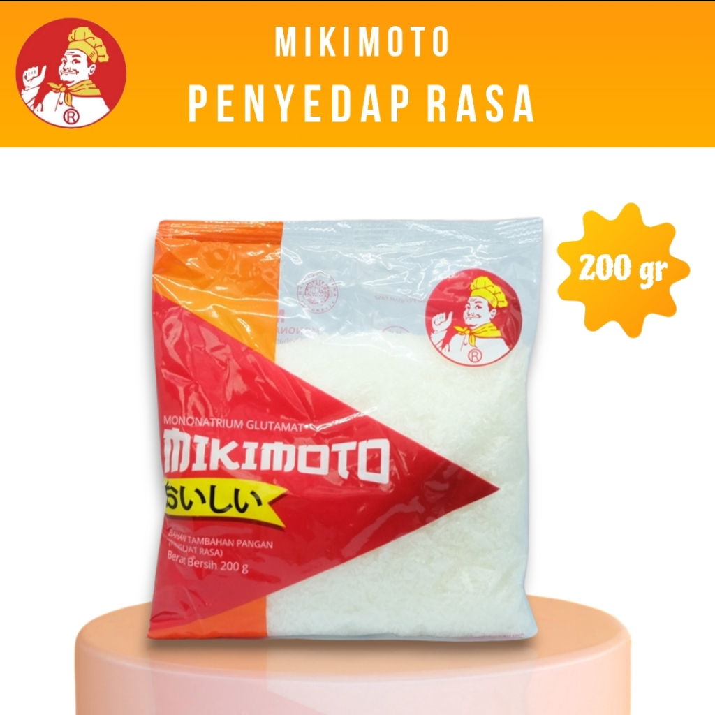 Jual MIKIMOTO Micin Msg Penyedap Rasa MM 200 - Kemasan 200 gr (1 Pcs ...