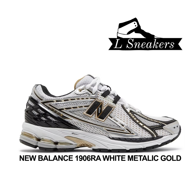 Jual Sepatu New Balance 1906RA White Metalic Gold | Shopee Indonesia
