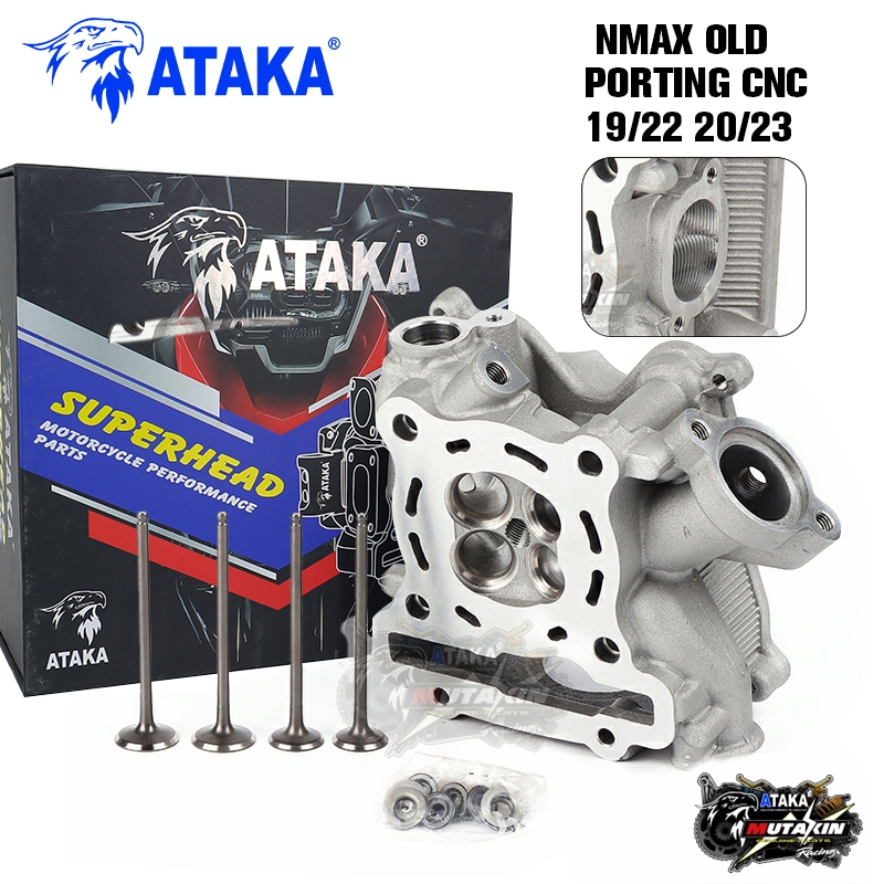 Jual ATAKA racing head Cylinder head Nmax lama N-max OLD 19 22 23 20 ...