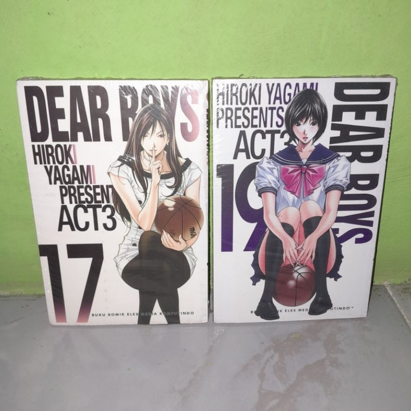 Jual ORIGINAL BARU NEW SEGEL KOMIK DEAR BOYS ACT 3 VOLUME 17 DAN 19 - PENGARANG HIROKI YAGAMI ...