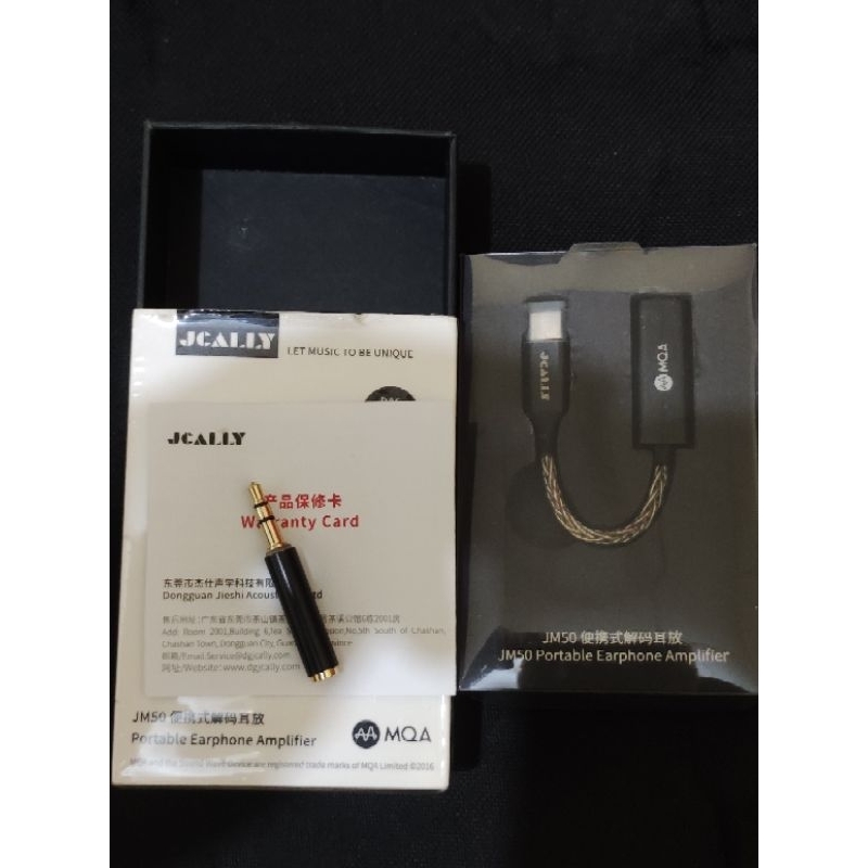 Jual DAC JCALLY JM50 TYPE-C SECOND FULLSET | Shopee Indonesia