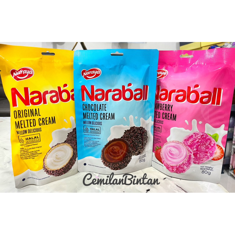 Jual CemilanBintan ( Naraya Naraball Choco 80gram) | Shopee Indonesia