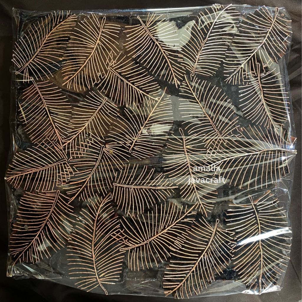 Jual alat cap batik tembaga motif daun palem 02 canting cap batik ...