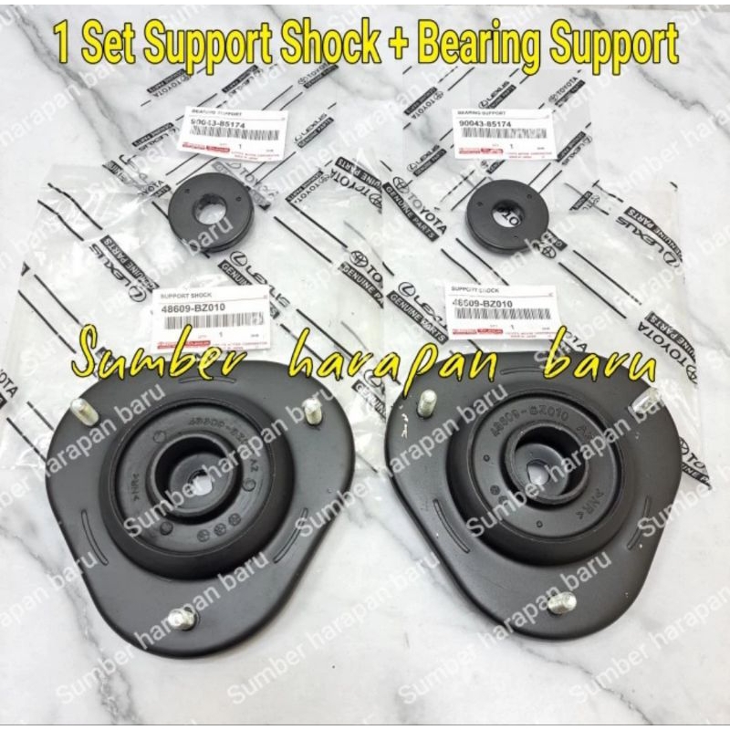 Jual Karet Support Shock Set Bearing Support Depan Avanza Xenia 2004 ...