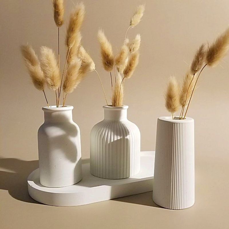 Jual Vas bunga kering nordic aesthetic / mini flower vase / Props ...