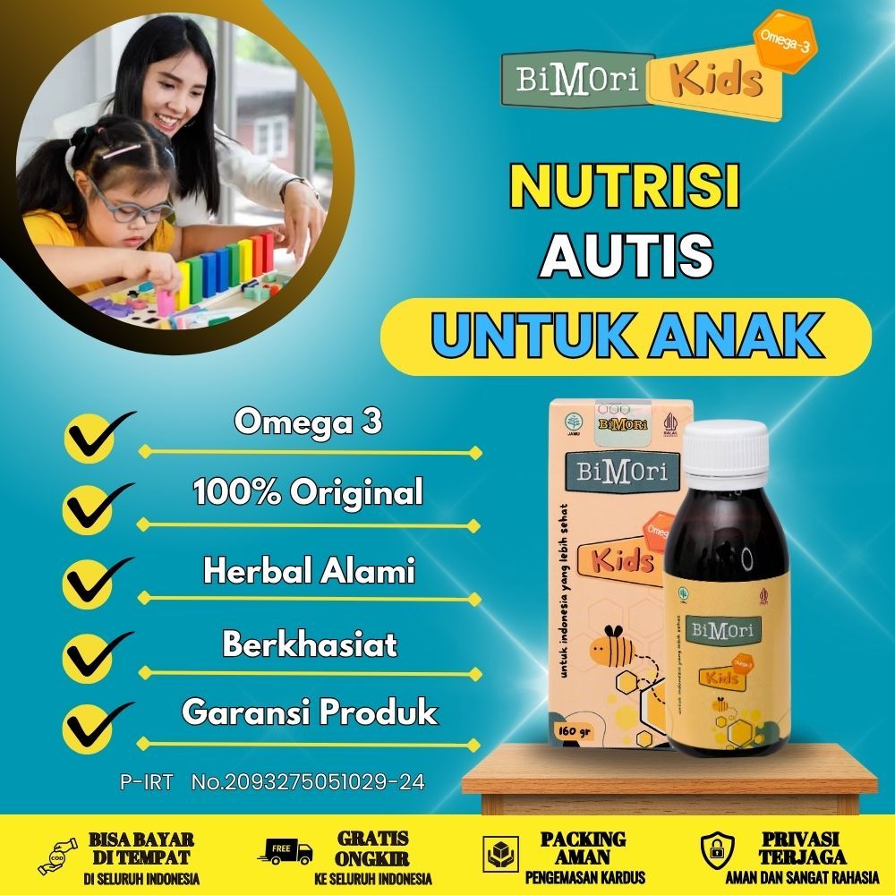 Jual BIMORI KIDS Nutrisi Autis, Vitamin Penderita Autisme, Autism ...