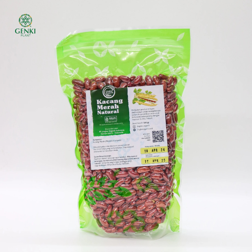 Jual Lingkar Organik Kacang Merah - 500 g | Shopee Indonesia