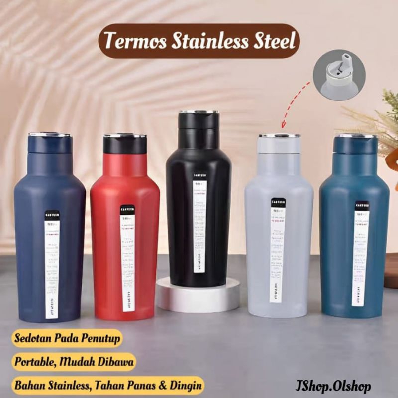 Jual Tumbler Custom Termos Stainless Steel Kekinian Vacum Flask 4 Sisi ...