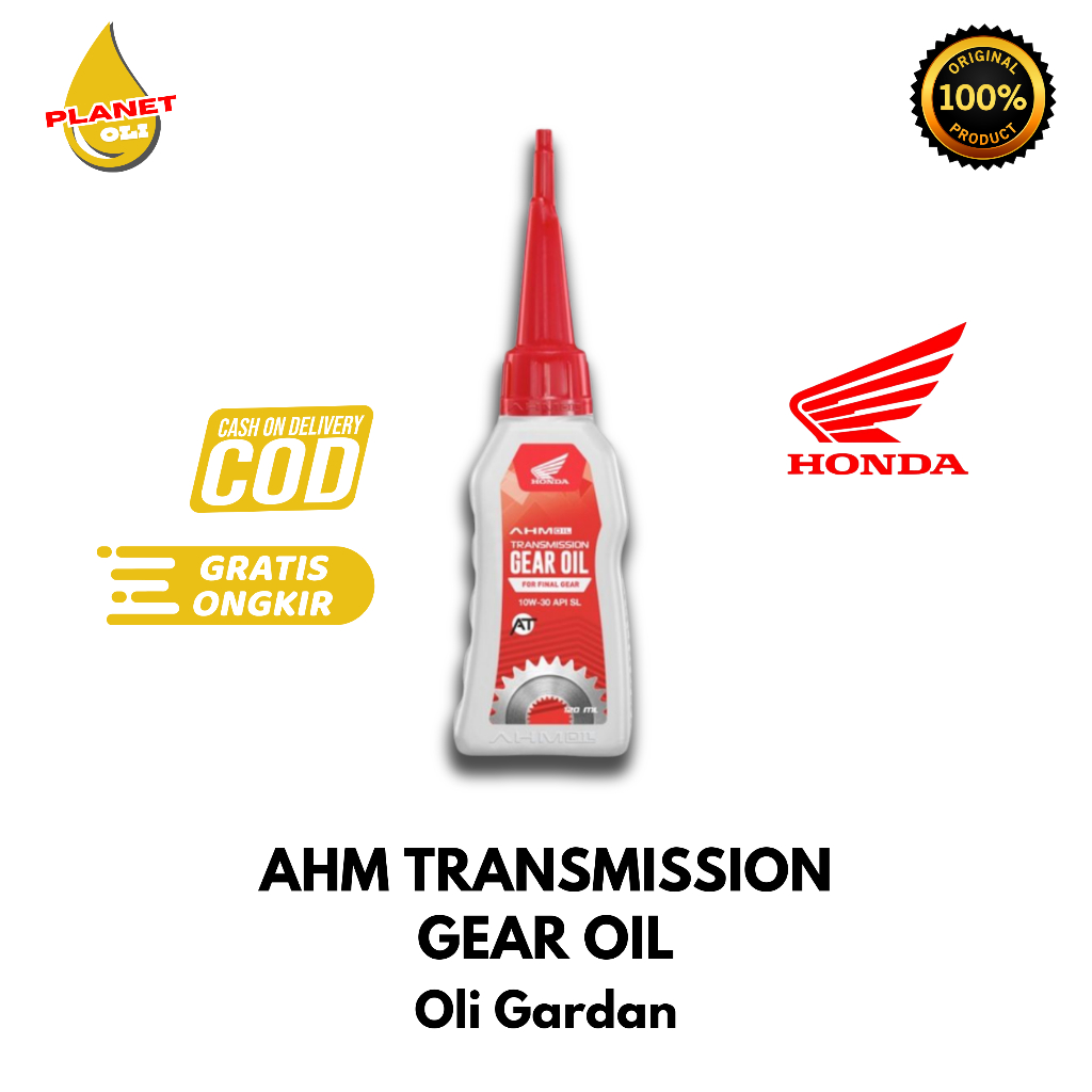 Jual Oli Gardan AHM Transmission Gear Oil 120 ml Original Resmi ...