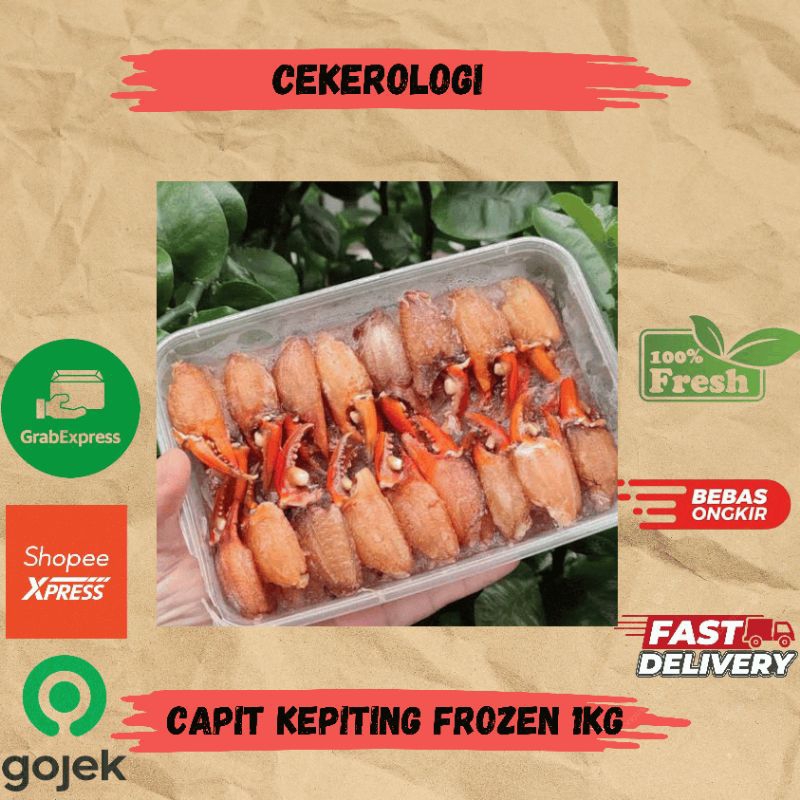 Jual Capit Kepiting Frozen 1kg / Capit Kepiting Frozen / Capit Kepiting ...