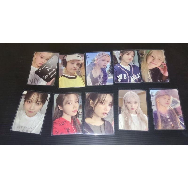 Jual IU Photocard OFFICIAL 10 pc album The Winning Set | Shopee Indonesia