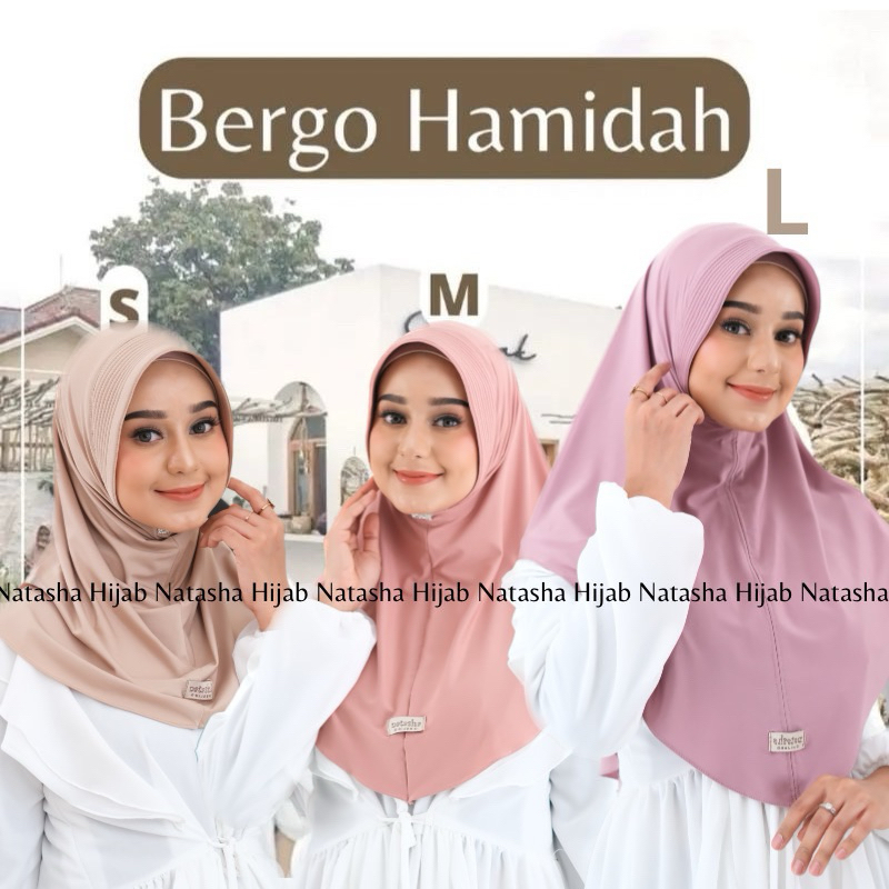 Jual 40+ WARNA BARU BERGO HAMIDAH JERSEY TEBAL S M L PREMIUM LABEL BAWAH BY NATASHA | Shopee ...