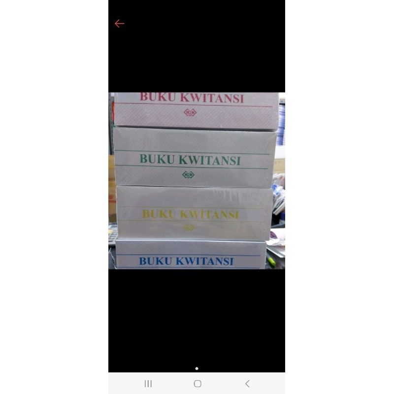 Jual BUKU KWITANSI KECIL MERK HB ( harga 10 pcs ) | Shopee Indonesia