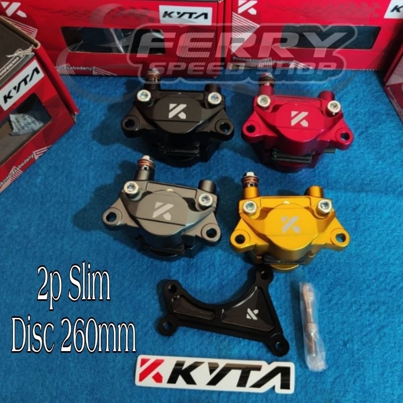 Jual Kaliper Rem Depan Ktc Kytaco Slim 2p & Kn v3 2p Vario 125 & 150 Beat Scopy Genio Untuk Disc ...