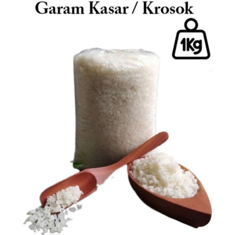 Jual Garam Grosok / Garam Kasar / Garam Ikan / Garam Krosok | Shopee ...