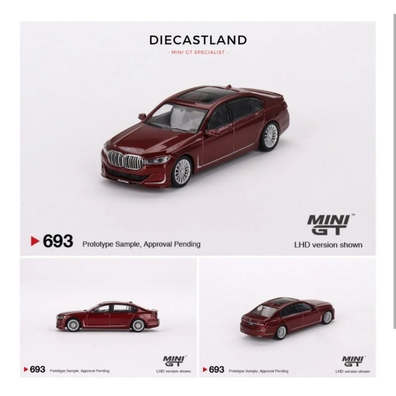 Jual Mini GT #693 BMW Alpina B7 xDrive Aventurin MGT00693-R MiniGT MGT Diecast Miniature Car ...