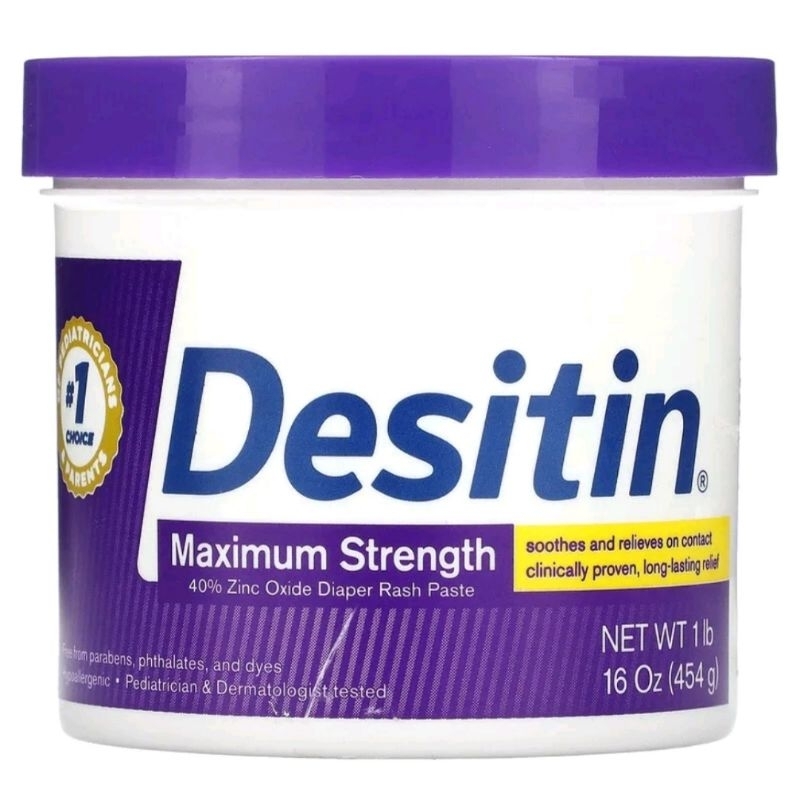 Jual Desitin maximum strength diaper rash paste 454ml | Shopee Indonesia