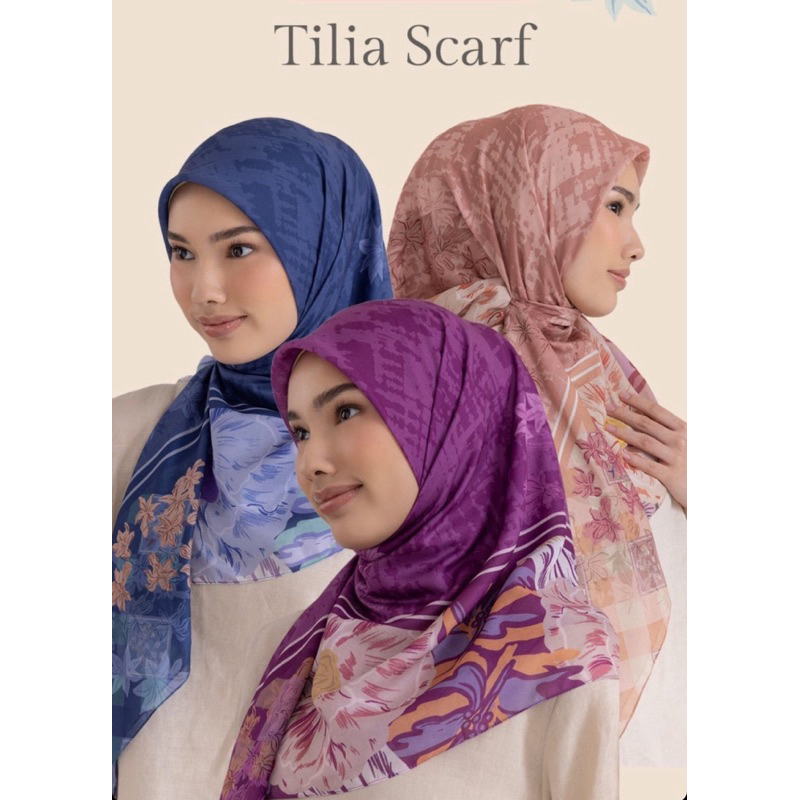 Jual TILIA SCARF RIA MIRANDA, NEW ORIGINAL WITH BOX | Shopee Indonesia
