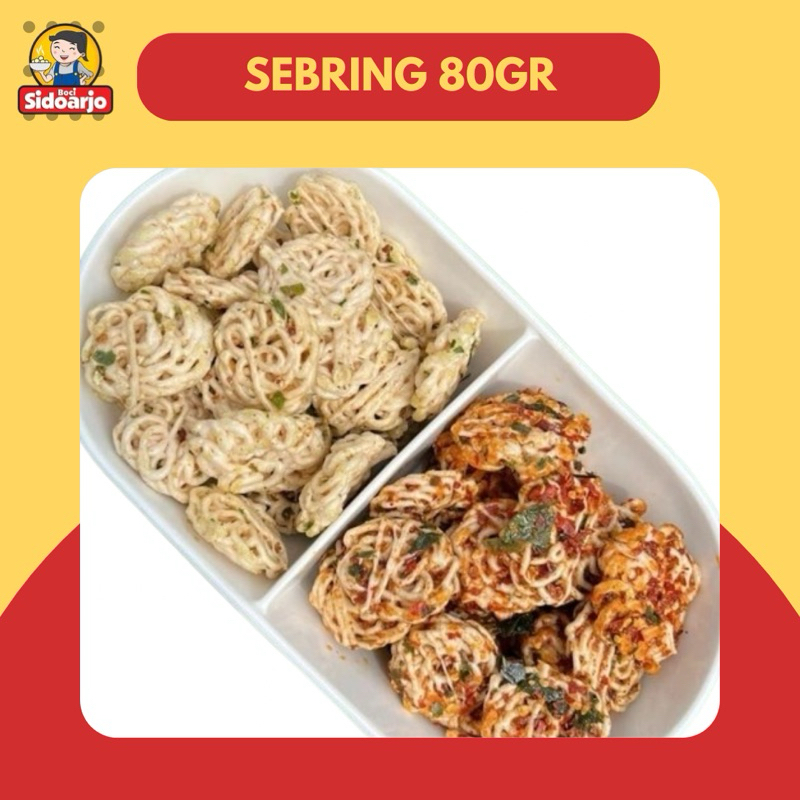 Jual KRUPUK SEBLAK RAFAEL | SEBRING | 80 Gr | KERUPUK MAWAR PEDAS DAUN ...