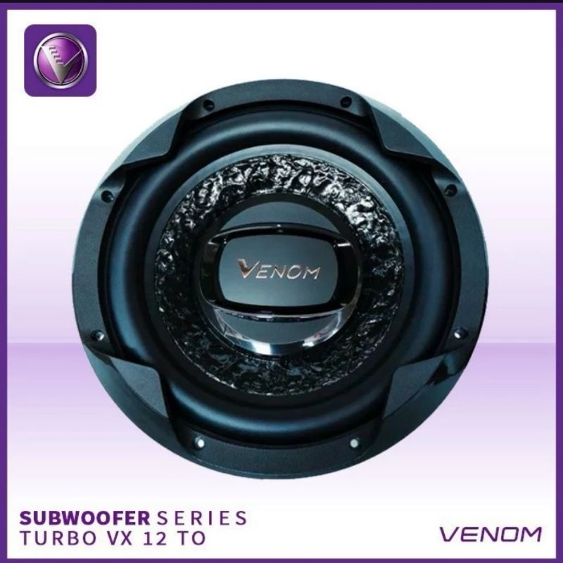 Jual Subwoofer VENOM TURBO VX12TO 12 Inch VX 12 TO Single Voice Coil ...
