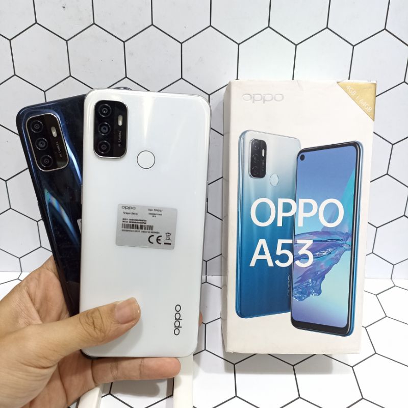 Jual Oppo A53 6/128GB Second Fullset seken-bekas fullset | Shopee Indonesia