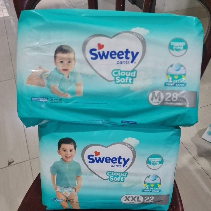 Jual Sweety Silver Pants Cloud Soft M28/XXL22 | Shopee Indonesia
